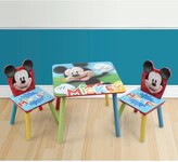 Mickey Mouse Mickey Mouse Wooden Table And 2 Chair Set - ShopStyle