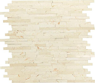 Nesttile Crema Marfil 12" x 12" Marble Linear Mosaic Tile - ShopStyle ...