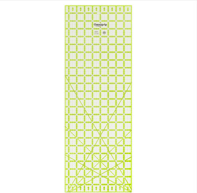 Omnigrid Omnigrip 8-1/2" x 24" Non-Slip Rectangle Quilting Ruler ...