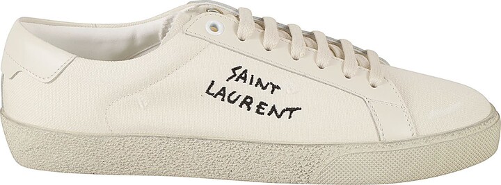 Saint Laurent Sl06 Signature Low Top Sneakers - ShopStyle