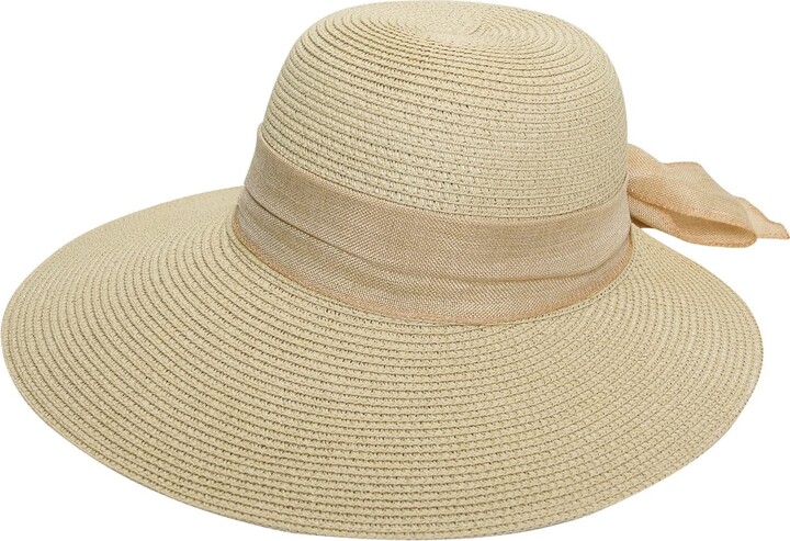 ARVORES Floppy Sun Hat for Women - Summer Straw Wide Brim Beach Travel ...