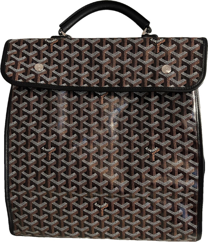 Goyard Leather backpack - ShopStyle