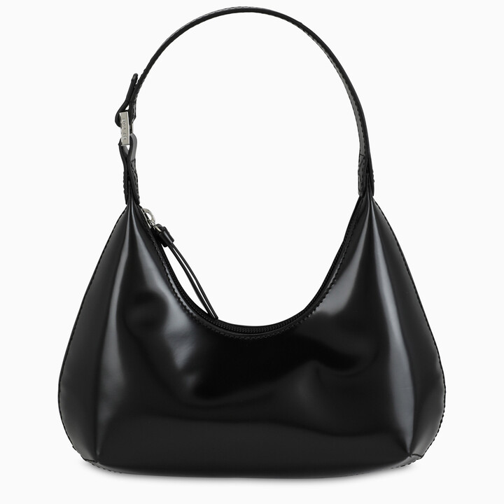 Bzees Black shiny leather Baby Amber bag - ShopStyle