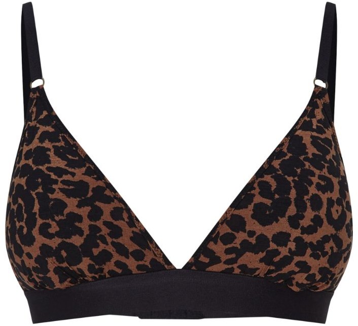LOVE Stories Darling Padded Leopard Print Bralette - ShopStyle Bras