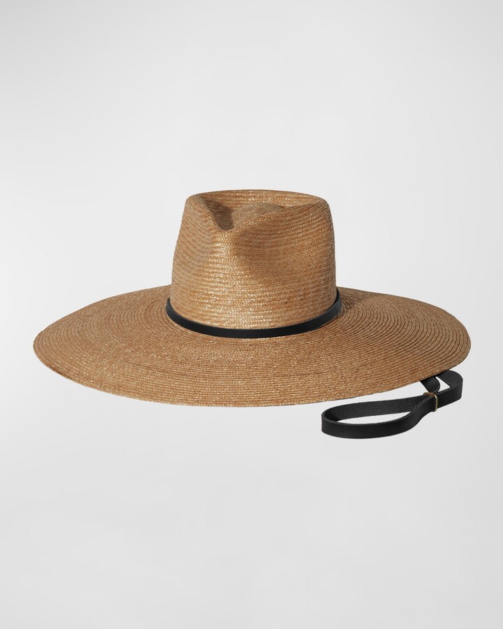 Janessa Leone Milton Straw Fedora - ShopStyle Hats