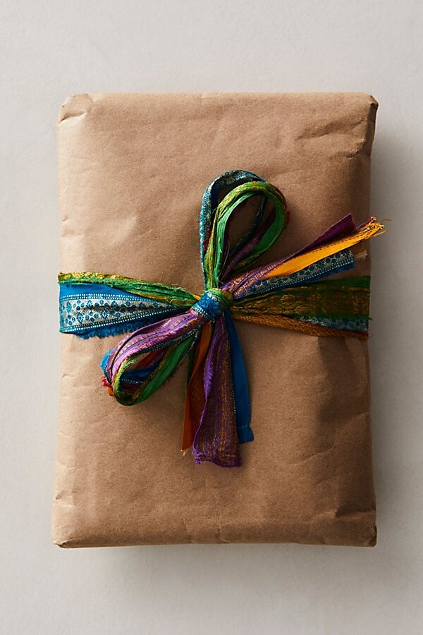 Skippy Cotton Recycled Sari Border Remnant Ribbon - ShopStyle Artwork