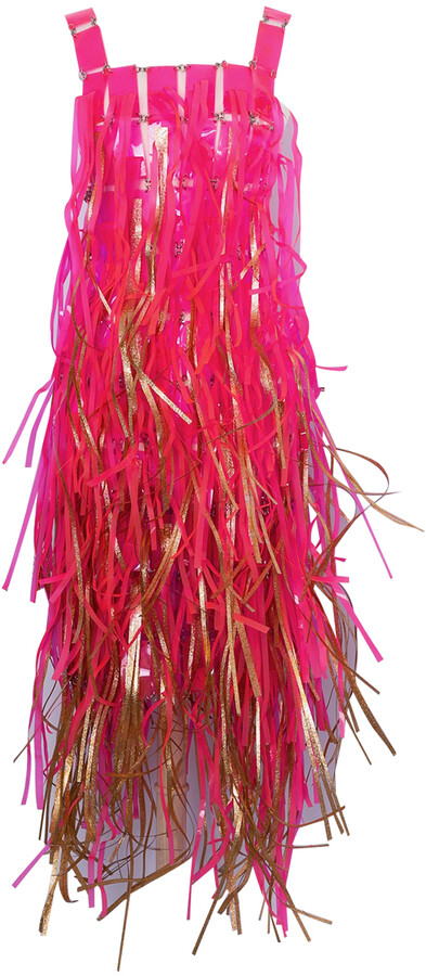 Paco Rabanne Pink Glitter Dresses - ShopStyle
