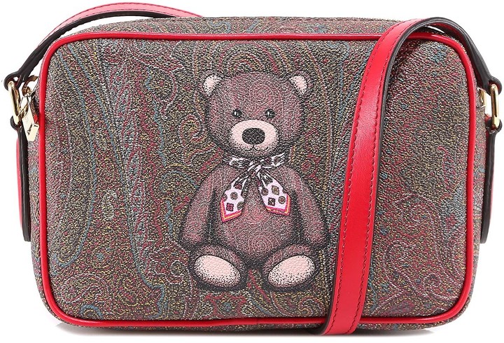 Etro Teddy Bear Paisley Crossbody Bag - ShopStyle