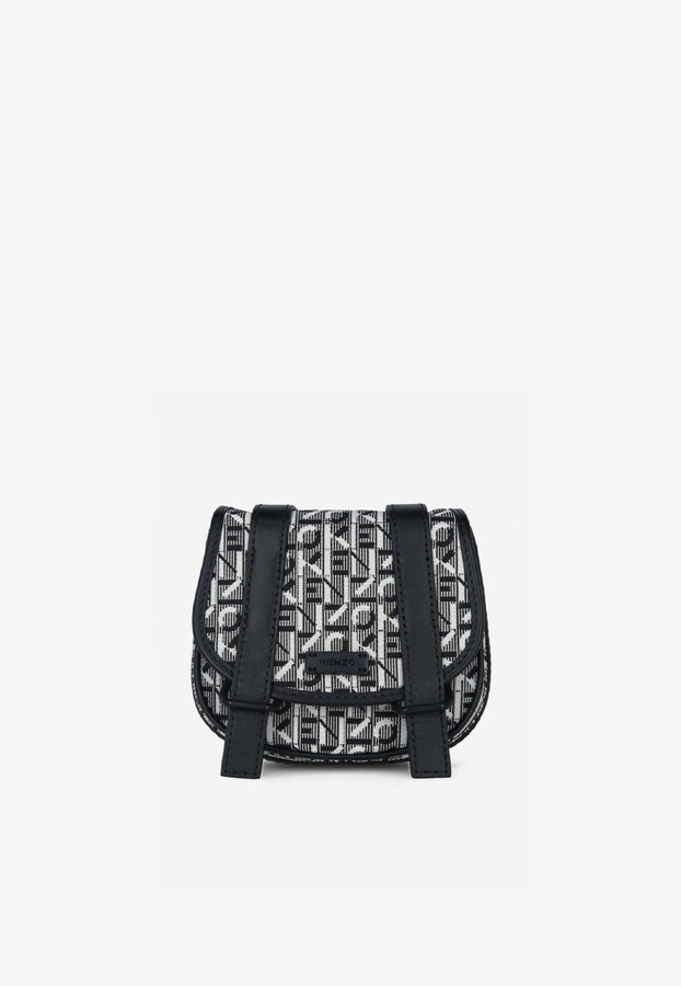 Kenzo Mini Monogram Jacquard Crossbody Bag - ShopStyle