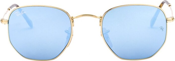 Ray-Ban Hexagon Frame Sunglasses - ShopStyle