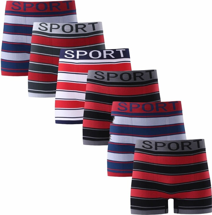 KOLLACHE Boxer Shorts Men Seamless Lightweight Comfortable Mens Boxer ...