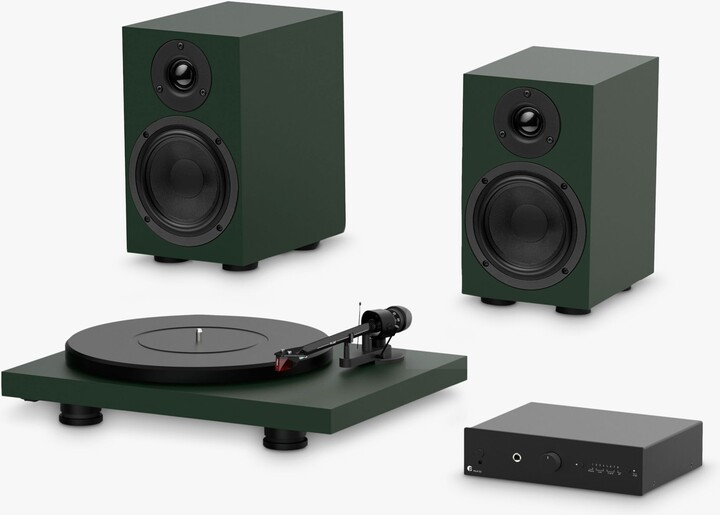 Pro-Ject Colourful Audio System with Debut Carbon EVO Turntable ...
