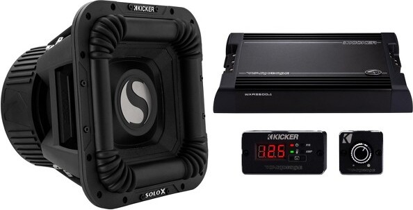 Kicker 49L7X122 - SoloX L7X 12-Inch & WXA3600.1 Warhorse Mono Amplifier ...