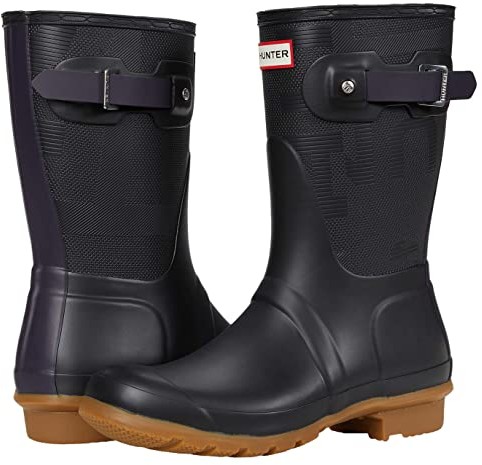 Hunter Short Exploded Logo Texture Boot Women's Boots - ShopStyle