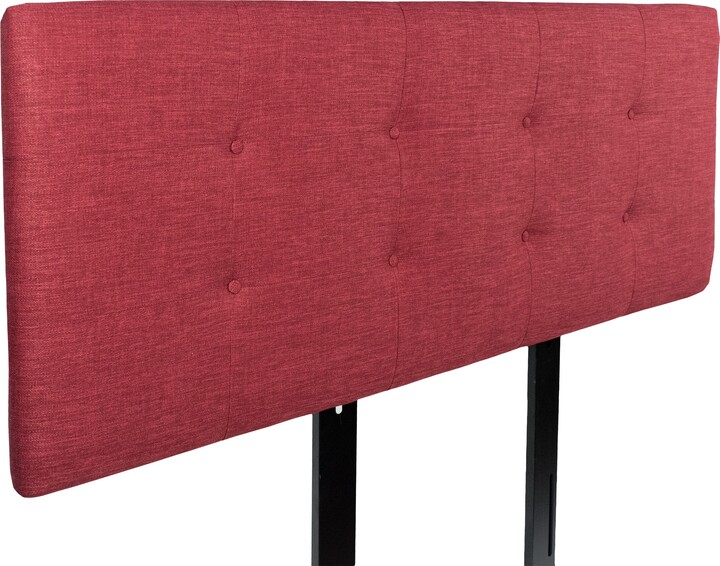 MJL Furniture Ali Button Tufted Key Largo Ruby Upholstered Headboard - ShopStyle
