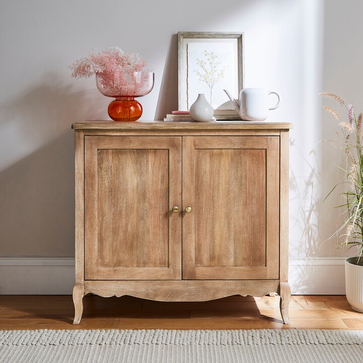 Dunelm Giselle 2 Door Small Sideboard Natural - ShopStyle