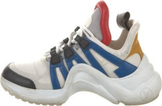 Louis Vuitton Monogram Leather Chunky Sneakers - ShopStyle