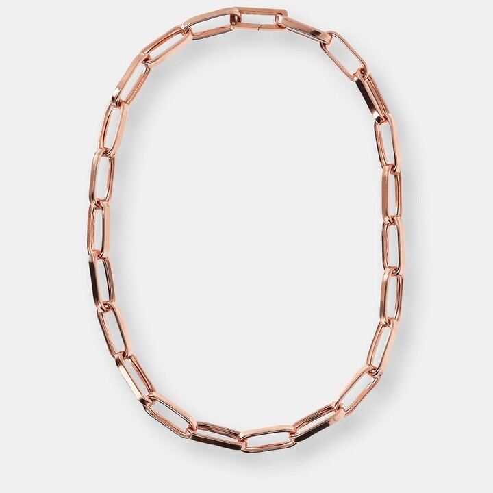 Etrusca Gioielli Bold Forzatina Chain Necklace - ShopStyle