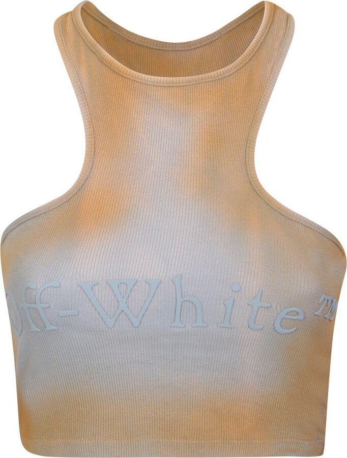 Off-White Off-White's Laundry Rowing Top Finished In A Rib-Knit Design ...
