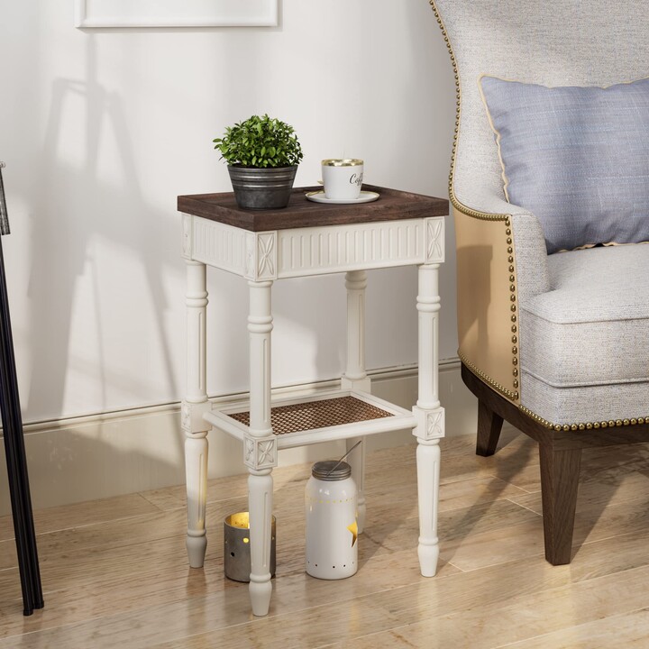 COZAYH Rustic Farmhouse Cottagecore Accent End Table - ShopStyle