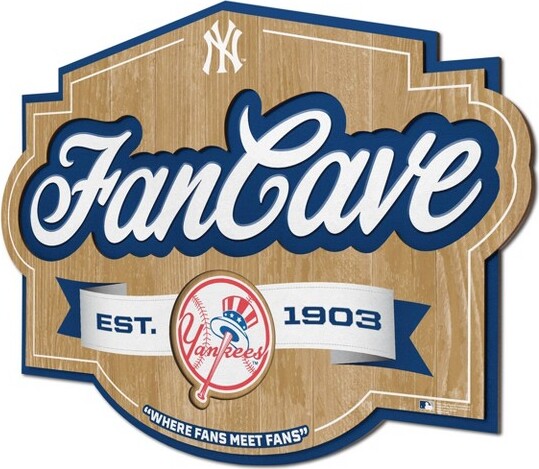 MLB New York Yankees Fan Cave Sign - ShopStyle Figurines