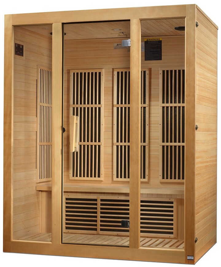 Maxxus Sauna Bellevue 3-Person Low Emf Far Infrared Sauna - ShopStyle Home Fragrance