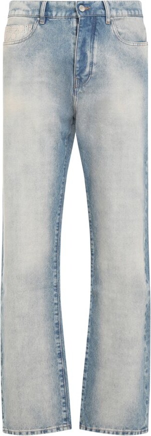 Amiri MA Quad Cuff Straight Leg Jeans - ShopStyle