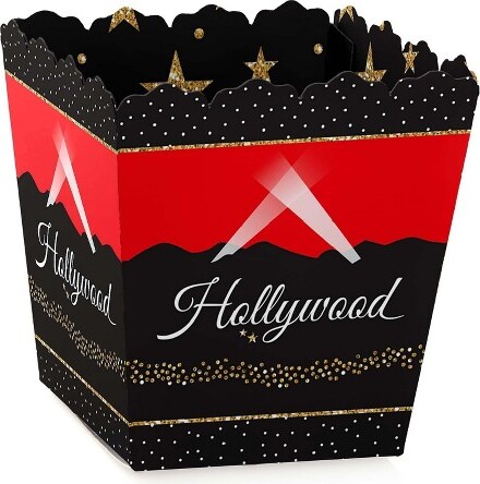 Big Dot of Happiness Red Carpet Hollywood - Party Mini Favor Boxes ...