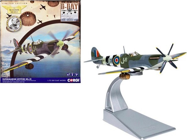 Corgi Supermarine Spitfire Mk.IX Fighter Aircraft "D-Day Operation ...