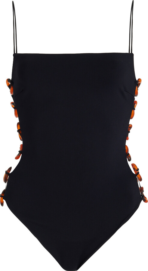 Ziah Bravo Chain-Detailed One-Piece Swimsuit - ShopStyle