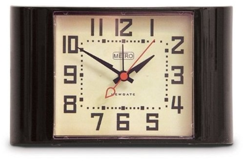 Newgate Clocks - Metro Wall Clock - Black - ShopStyle Home & Living