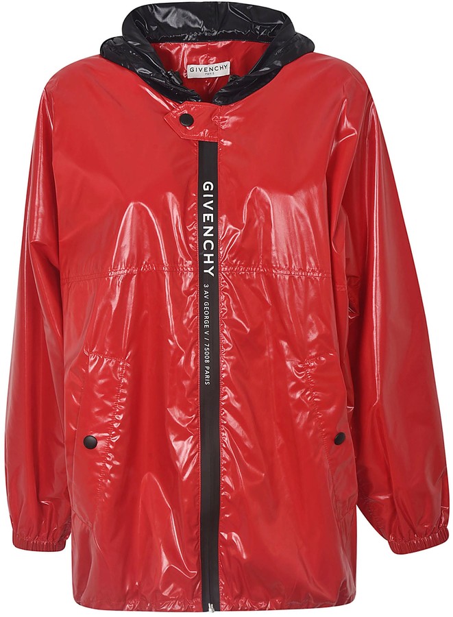 Givenchy Logo Windbreaker - ShopStyle Casual Jackets