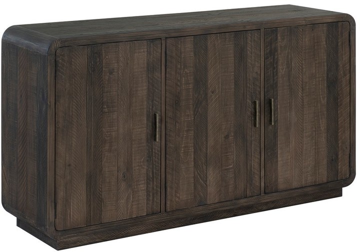 Aurelle Home Modima Rustic Rounded Edge Sideboard - ShopStyle