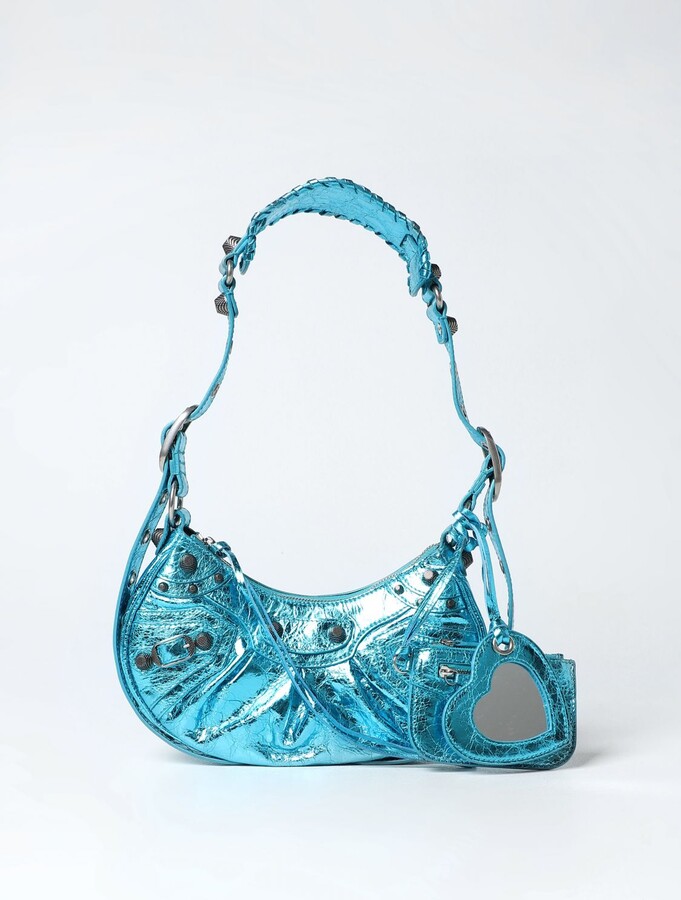 Balenciaga Le Cagole bag in laminated leather - ShopStyle