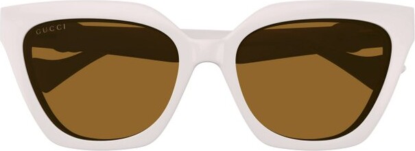 Gucci Eyewear Cat-Eye Frame Clip-On Sunglasses - ShopStyle