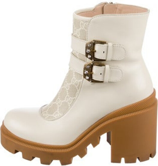 Gucci Leather Boots - ShopStyle
