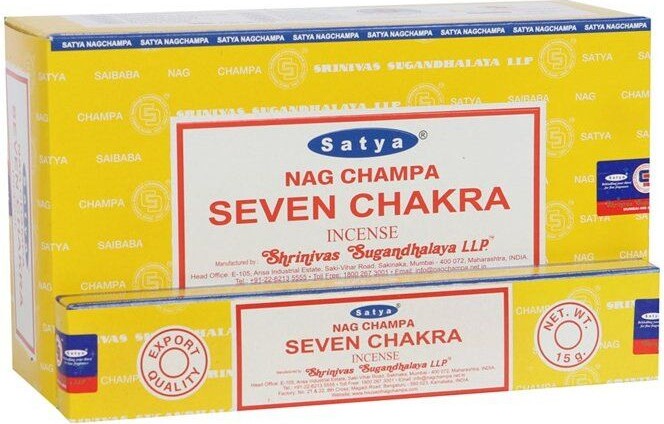 KDMD 12 Packs of Seven Chakra Incense Sticks - ShopStyle Home Fragrance