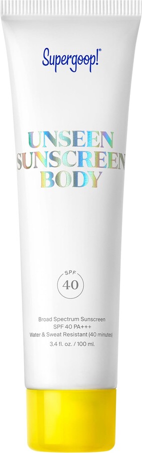 Supergoop! Écran solaire pour le corps FPS 40 Unseen 3.4 oz / 100 mL ...