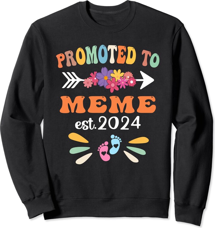 Promote To Meme Grandma 2024 MOM-LQ Meme Grandma Shirt - Meme Grandma ...