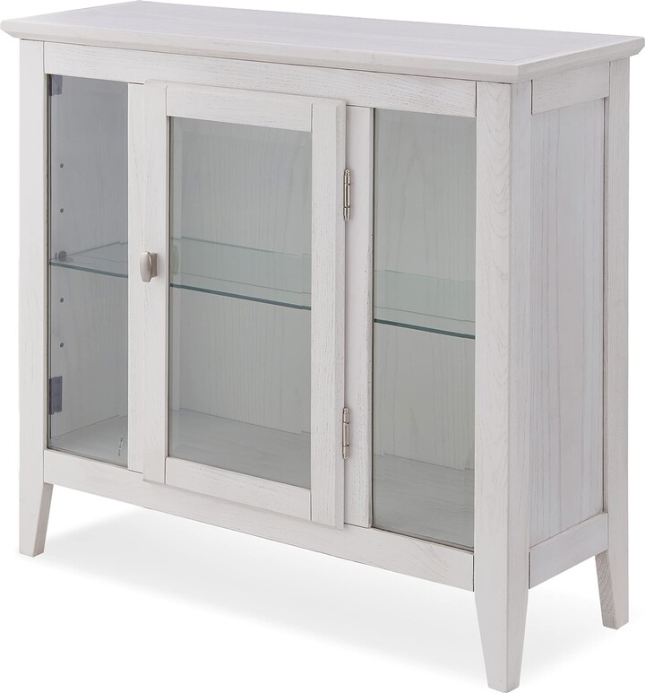 Leick Home Favorite Finds Entryway Wood Curio Cabinet in Weathered ...