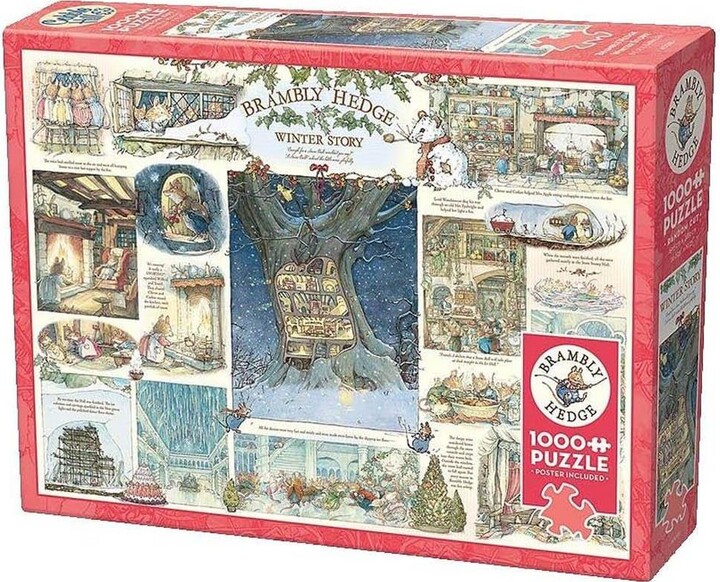 Cheatwell Games Brambly Hedge Winter Story Jigsaw Puzzle 1000 Pieces ...