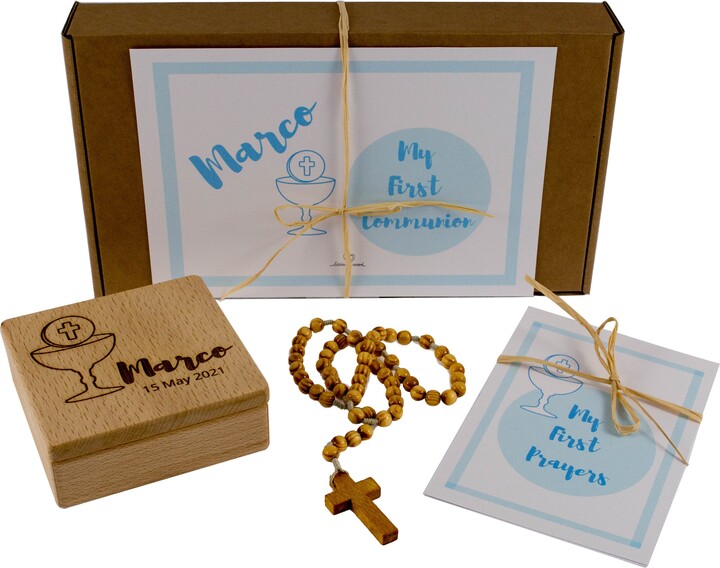 Etsy First Communion Gift, Gift Ideas, Holy Communion, Prayer Box ...