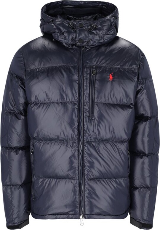 Polo Ralph Lauren Pony Embroidered Zipped Puffer Jacket - ShopStyle