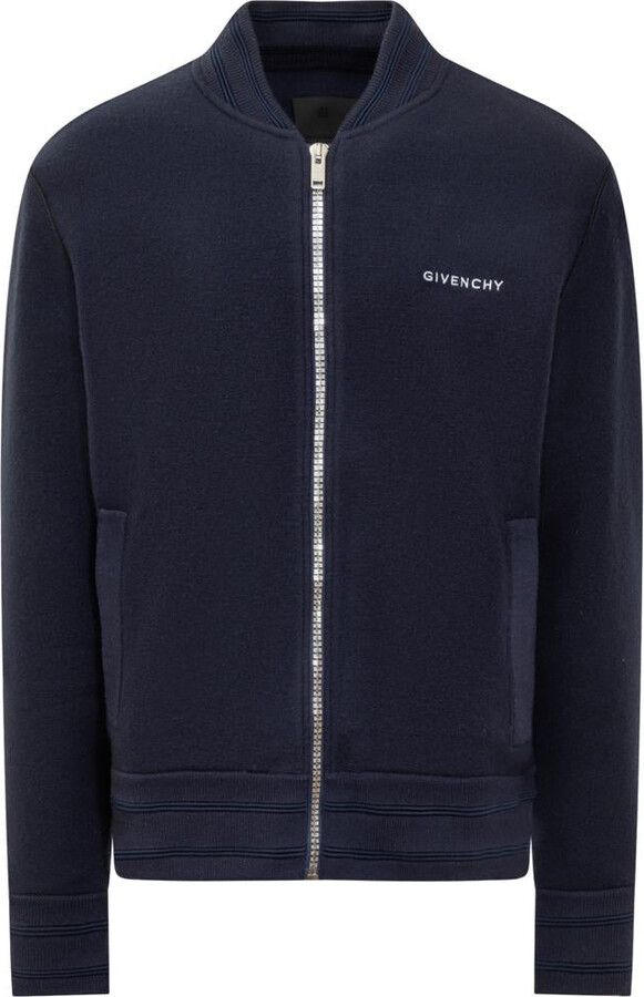 Givenchy Knitted Varsity Jacket 4G Stars - ShopStyle