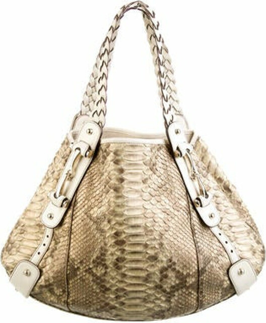 Gucci Medium Python Pelham Bag - ShopStyle