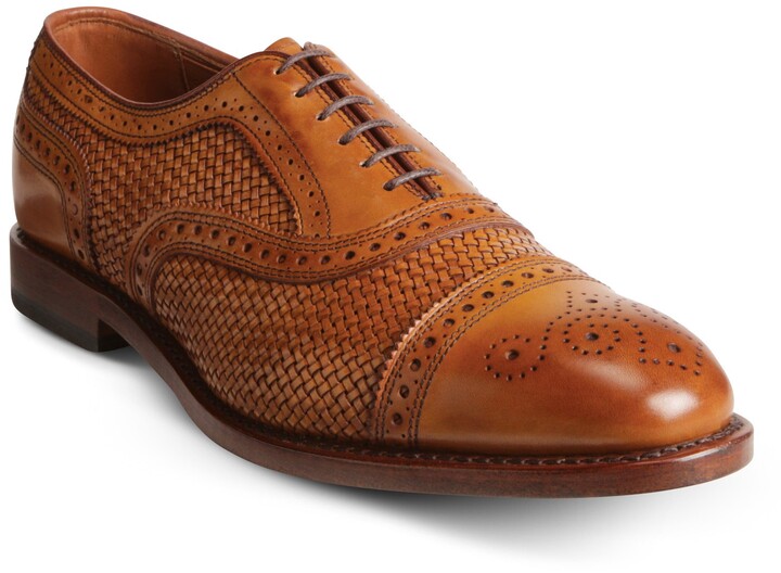 Allen Edmonds Strand Weave Toe Oxford - ShopStyle Lace-up Shoes