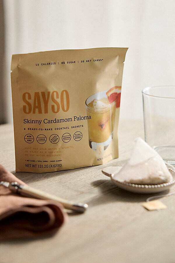 Sayso Cocktail Steeping Sachets, Skinny Cardamom Paloma - ShopStyle ...