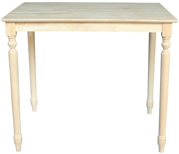 The Gray Barn Fairy Glen Unfinished Counter Height Turned-leg ...