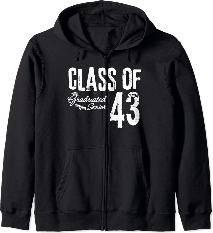 Vintage Class Of 43 2043 Graduation High School Class Of 2043 Graduated