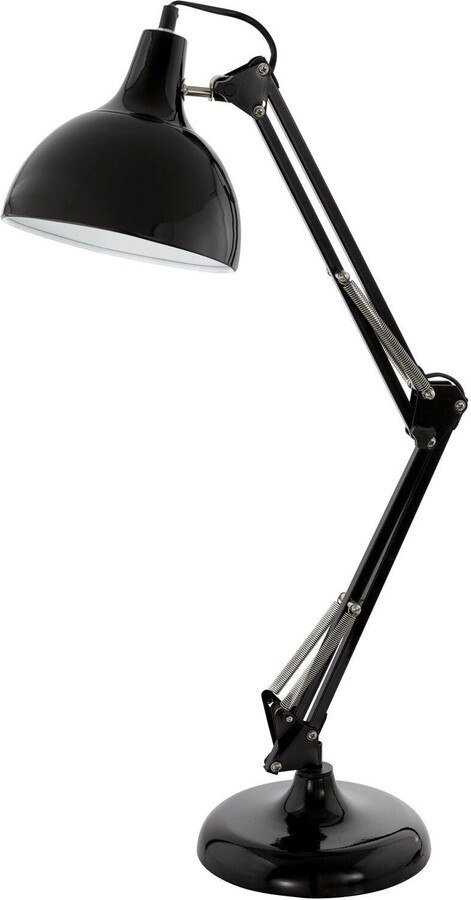 Loops Table Desk Lamp Black Flexible In Line Switch In Ine Switch Bulb ...